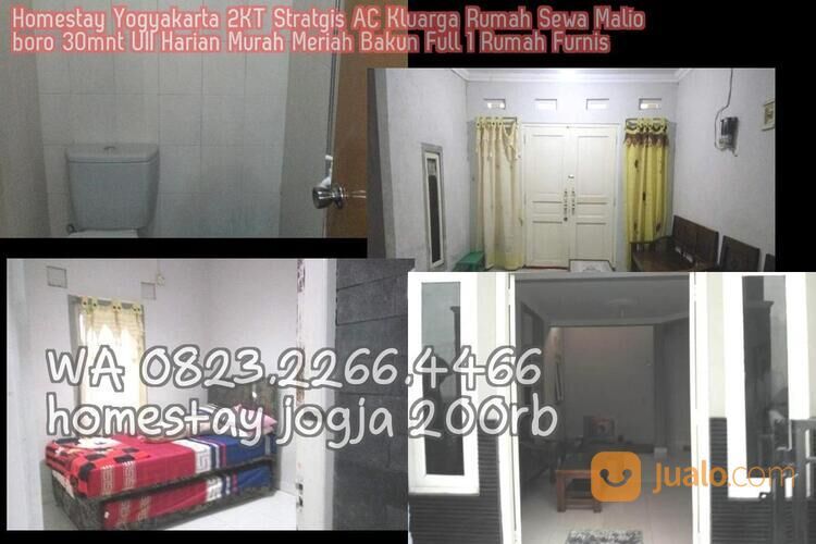 Homestay Yogyakarta 2KT Stratgis AC Kluarga Rumah Sewa Malioboro 30mnt ...