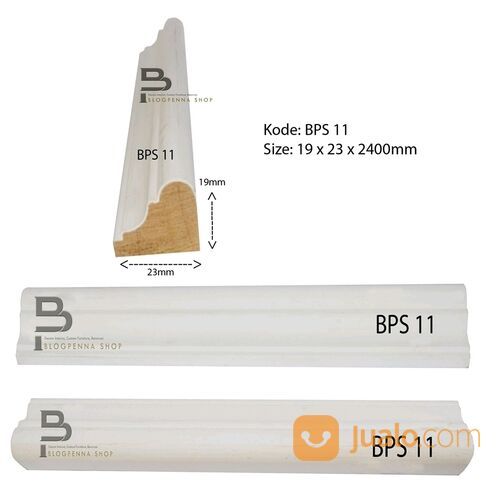 LIST KAYU BPS11 / LIS KAYU WAINSCOTING / WALL MOULDING / PANEL di Kota ...