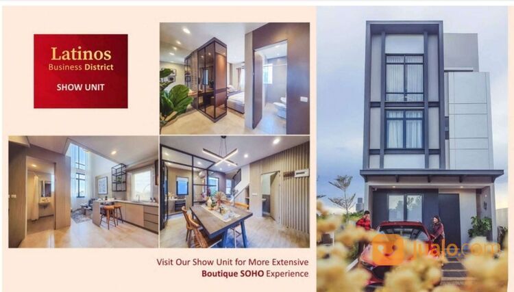 Ruko strategis BSD city Soho 3 lantai Latinos business District BSD di ...