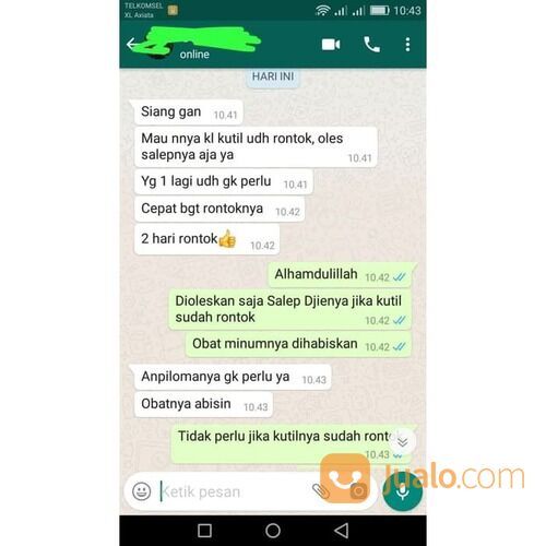 Salep Skin Tag Salep Oles Luar Penghilang Tahi lalat dan Kutil Leher ...