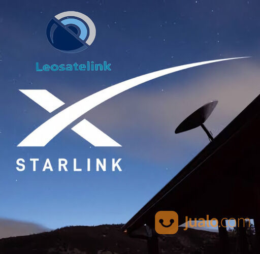 Leosatelink Support Instalasi Internet Satelit VSAT Starlink di ...