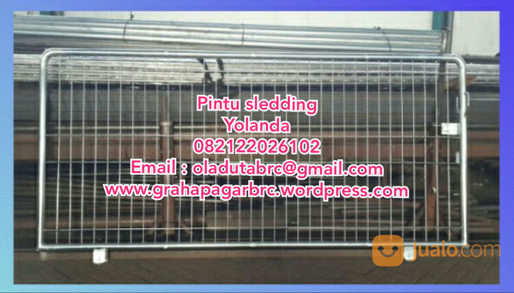 Pintu brc galvanized di Kota Tangerang Selatan, Banten | Jualo.com