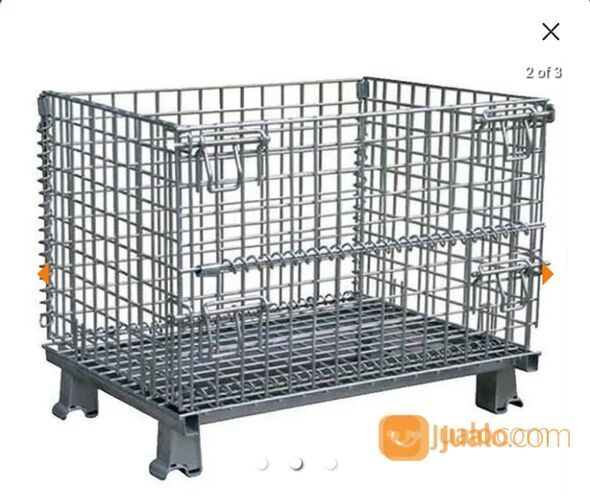 Pallet keranjang besi wiremesh 1200kg murah semarang di Kab. Cilacap ...