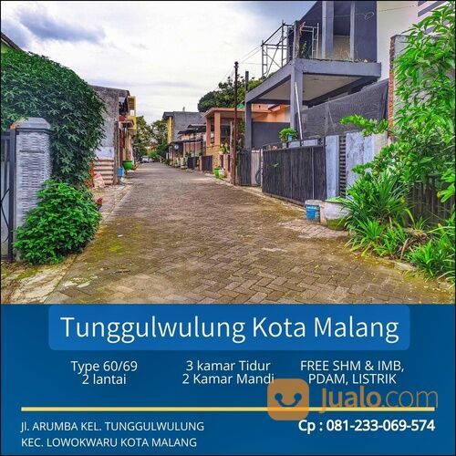 Rumah 2 lantai di malang kota 2023 di Kota Malang, Jawa Timur | Jualo.com