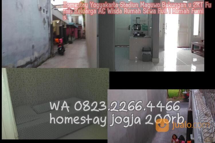 Homestay Yogyakarta Stadiun Maguwo Bakungan u 2KT Furnis Keluarga AC Wisda Rumah Sewa di Kota ...