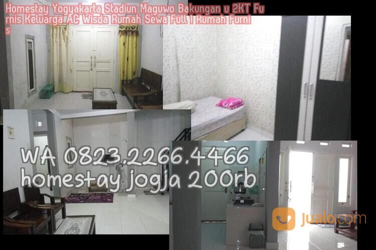 Homestay Yogyakarta Stadiun Maguwo Bakungan u 2KT Furnis Keluarga AC Wisda Rumah Sewa di Kota ...
