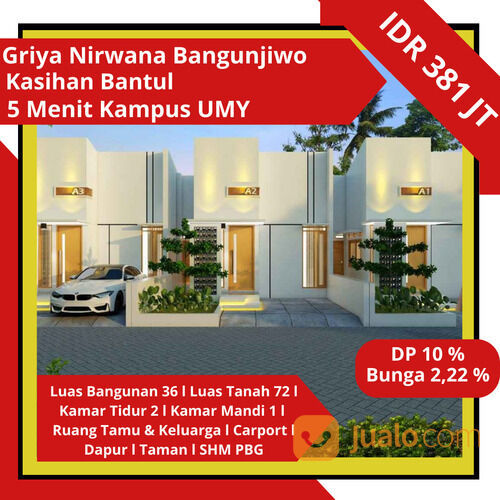 RUMAH DESAIN MODERN MILENIAL PROMO RUMAH JOGJA SPESIAL HARGA LAUNCHING ...