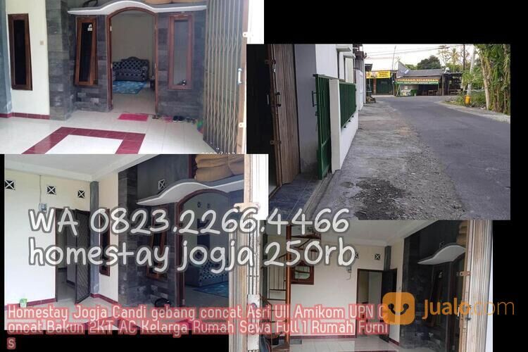 Homestay Jogja Candi gebang concat Asri UII Amikom UPN Concat Bakun 2KT ...