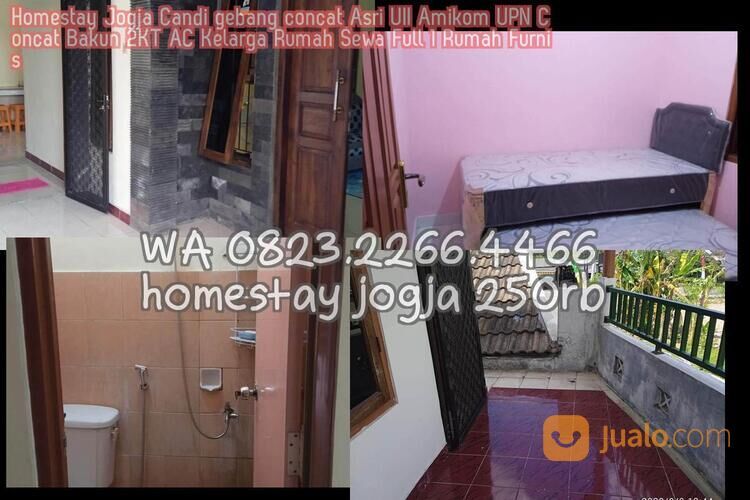 Homestay Jogja Candi gebang concat Asri UII Amikom UPN Concat Bakun 2KT ...
