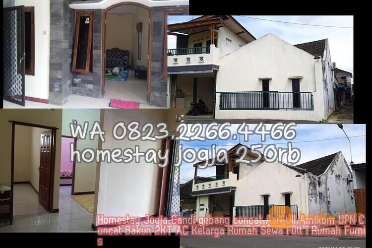 Homestay Jogja Candi gebang concat Asri UII Amikom UPN Concat Bakun 2KT ...