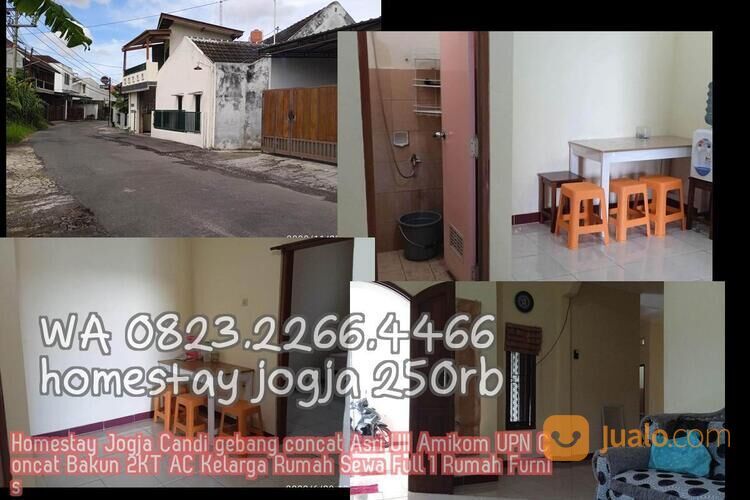 Homestay Jogja Candi gebang concat Asri UII Amikom UPN Concat Bakun 2KT ...