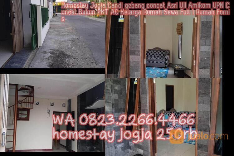 Homestay Jogja Candi gebang concat Asri UII Amikom UPN Concat Bakun 2KT ...