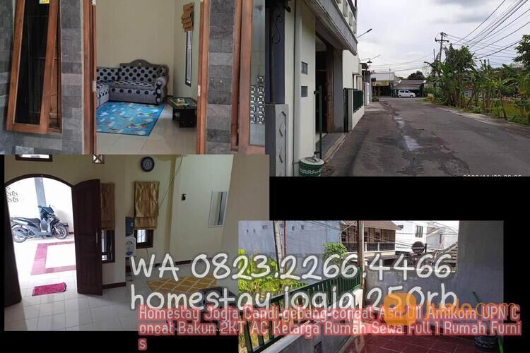 Homestay Jogja Candi gebang concat Asri UII Amikom UPN Concat Bakun 2KT ...