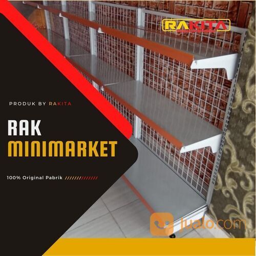 rak minimarket / rak gondola toko model kuat 4 cakar pengait di Kab ...