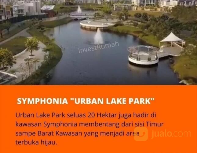 Cluster Vivaldi Symphonia Summarecon Gading Serpong fasilitas danau ...