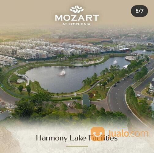 Cluster Vivaldi Symphonia Summarecon Gading Serpong fasilitas danau ...