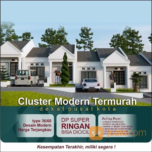 PERUMAHAN CLUSTER MINIMALIS di Kota Malang, Jawa Timur | Jualo.com