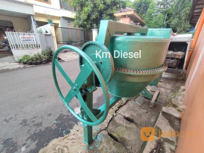 Mesin Molen 350 Liter Set R175 7pk/ Molen Bekas Cor / Molen Beton 350L ...