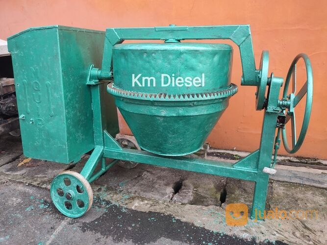 Mesin Molen 350 Liter Set R175 7pk/ Molen Bekas Cor / Molen Beton 350L ...