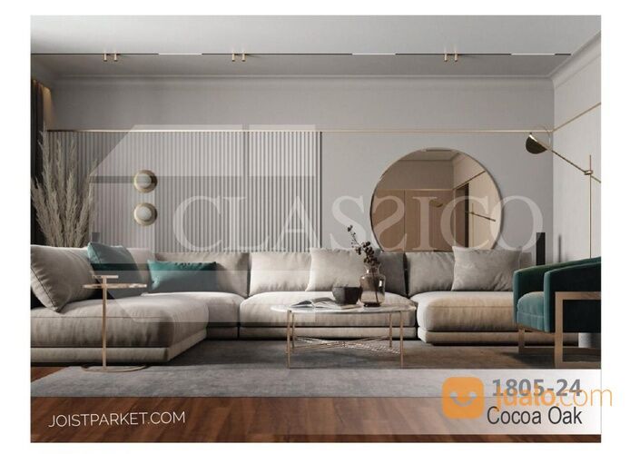 Lantai Kayu Parket Flooring Lantai Spc Vinyl Harga Spc Flooring di Kab ...