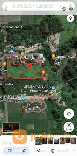 Tanah istimewa zona wisata DEPAN OBJEK WISATA AIR TERJUN tegunungan ... Tanah istimewa zona wisata DEPAN OBJEK WISATA AIR TERJUN tegunungan ...