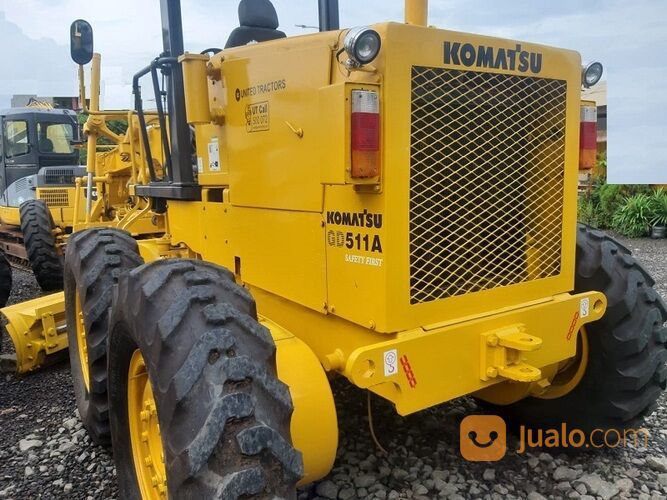 Unit Motor Grader Komatsu GD511A-1 Ex Import tahun 2019 di Kota Jakarta ...