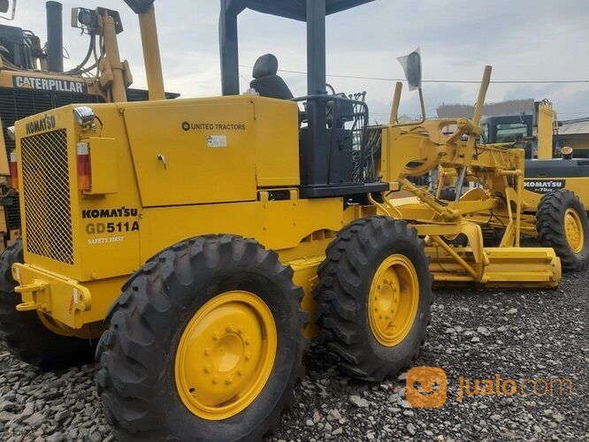 Unit Motor Grader Komatsu GD511A-1 Ex Import tahun 2019 di Kota Jakarta ...