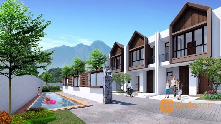 Rumah mewah cantik rasa villa sejuk asri konsep Smarthome di Cibiru ...