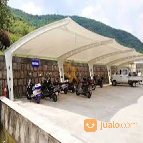 ATAP KANOPI MEMBRANE AWNING TENSILE MODERN MINIMALIS DESIGN COSTUM ...