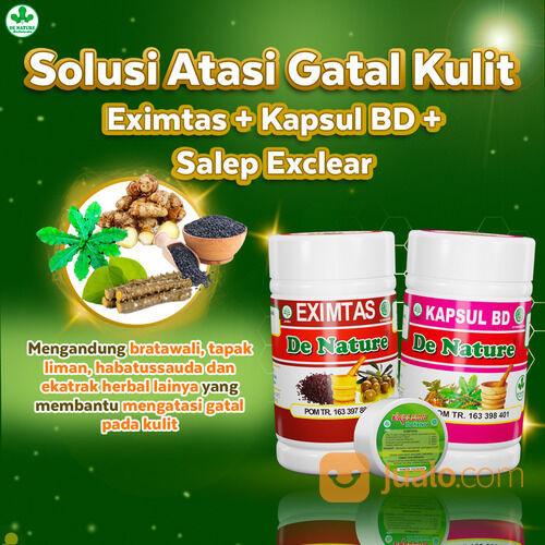 Paket Obat Herbal Dermatitis Seboroik Infeksi Kulit Anti bakteri jamur ...