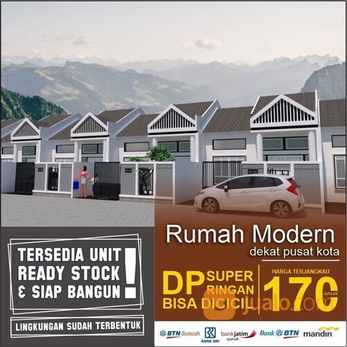 Rumah Modern Minimalis di Malang di Kota Malang, Jawa Timur | Jualo.com