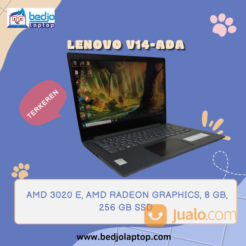 LENOVO V14-ADA, AMD 3020E, RADEON GRAPHICS, 8GB, 256GB SSD di Kota ...
