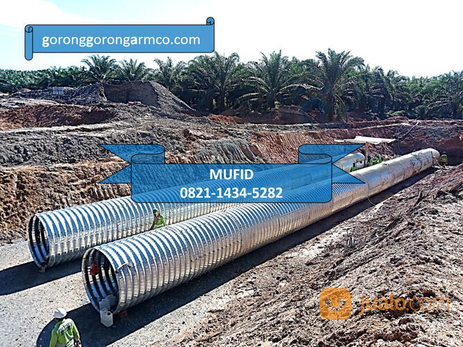 Gorong Gorong Baja / Corrugated Armco / Nestable Flange / Multi Plate ...