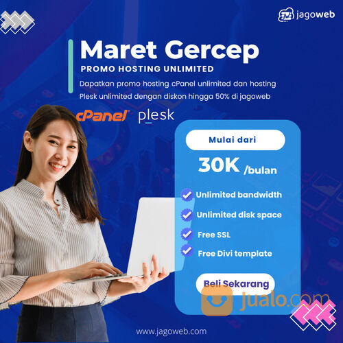 Promo Hosting Unlimited Maret Gercep dari Jagoweb di Kab. Sleman ...