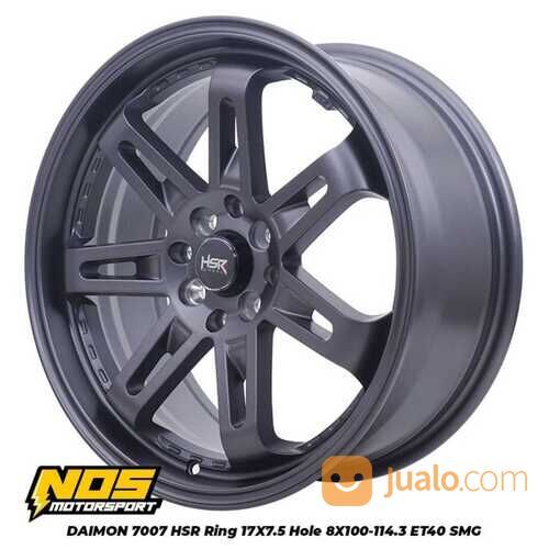 Velg Mobil Avanza Freed Vios Ring 17 HSR DAIMON Pcd 4 Lebar 7,5 Free ...