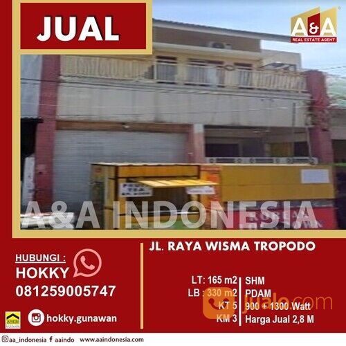 JL. RAYA WISMA TROPODO di Kab. Sidoarjo, Jawa Timur | Jualo.com