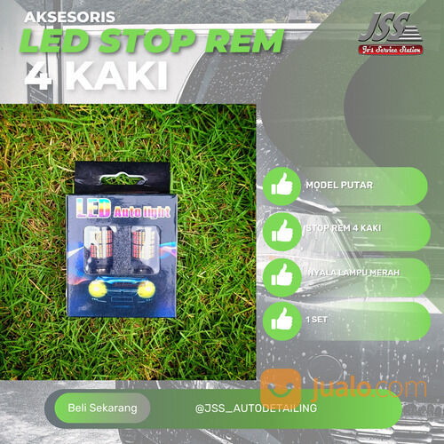 Lampu LED Stop Rem 4 kaki Nyala Merah di Kota Semarang, Jawa Tengah ...