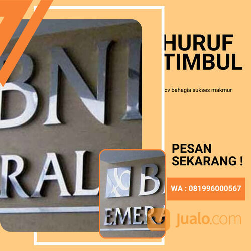 pembuatan huruf timbul bekasi di Kota Tangerang, Banten | Jualo.com