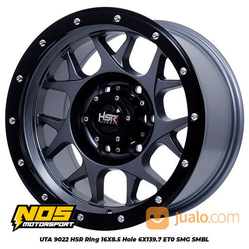 Velg Racing Ring 16 Mobil Triton Hilux Phanter HSR UTA Pcd 6 Lebar 8,5 ...