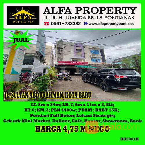 Alfa Property Ruko Sultan Abdurrahman Kota Baru Pontianak di Kota ...