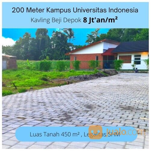Kavling Kost Beji 1 KM Ke Kampus UI Row Jalan 6 Meter di Kota Depok ...