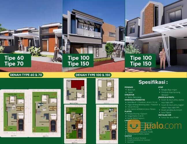 Cluster Lubeg rumah mewah di kota Padang di Kota Padang, Sumatera Barat ...