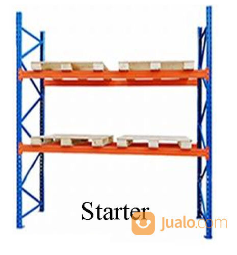 Rak gudang Selective| Rak Indutri | Heavy Duty Load 2000Kg PerLevel di ...