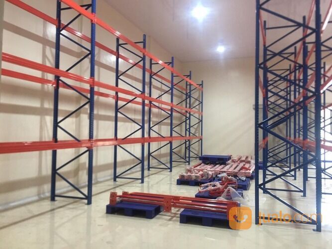 Rak Gudang Heavy Duty SPR Tinggi 6m | Kapasitas Beban 2Ton/Level di Kab ...