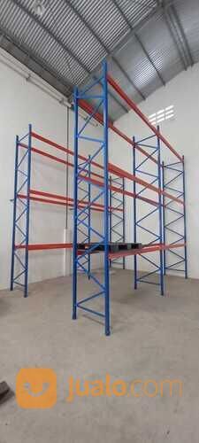 Rak Gudang Selecitve Heavy Duty Tinggi 5m | Model Pallet | Beban 2Ton ...