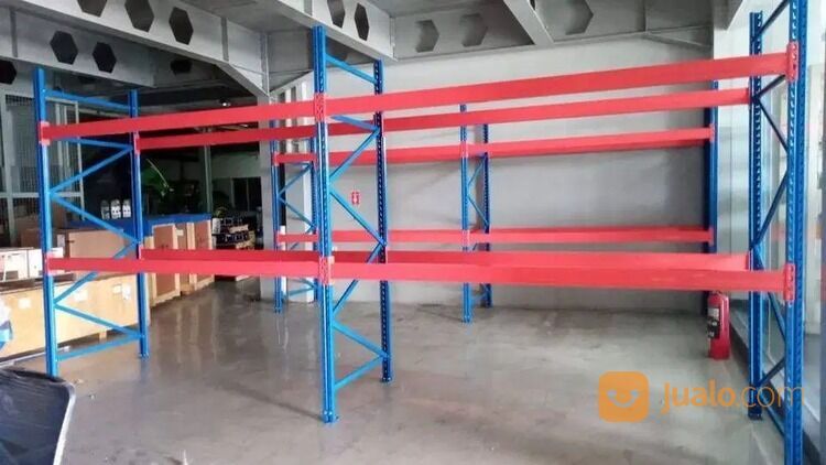 Rak Gudang Pallet Heavy Duty Kapasitas 2 Ton/Level / Rak Gudang / Rak ...