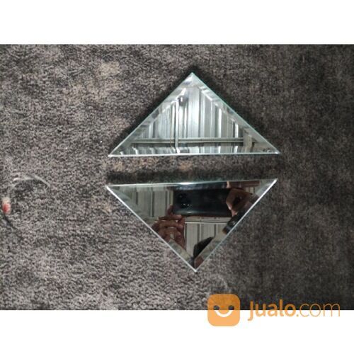 Kaca Cermin Bevel Segitiga Ukuran 20cm 5mm bevel 1cm di Kota Denpasar ...