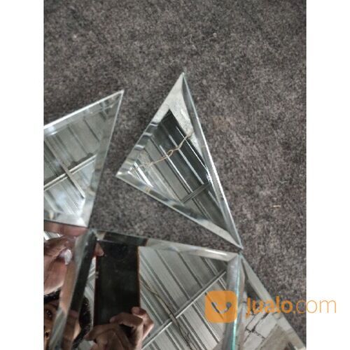 Kaca Cermin Bevel Segitiga Ukuran 20cm 5mm bevel 1cm di Kota Denpasar ...