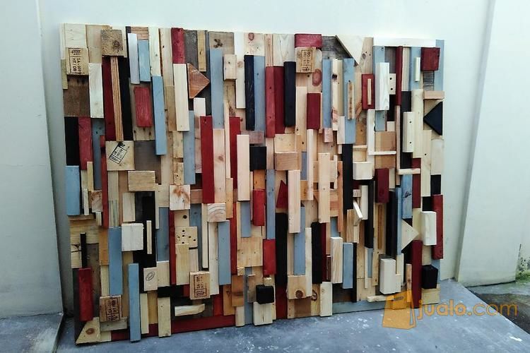 Panel dinding kayu/Backdrop cocok untuk interior kamar,ruang tamu ...