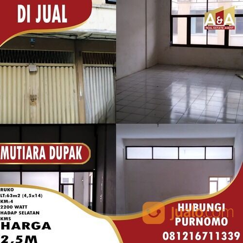 RUKO SURABAYA PUSAT Mutiara Dupak di Kota Surabaya, Jawa Timur | Jualo.com